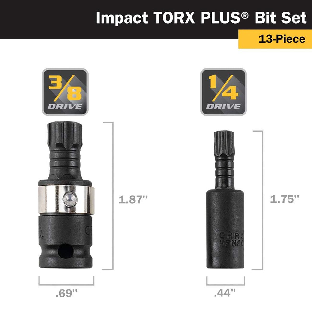 Titan Impact Torx Plus Bit Set (13-Piece) – The Wholesale House
