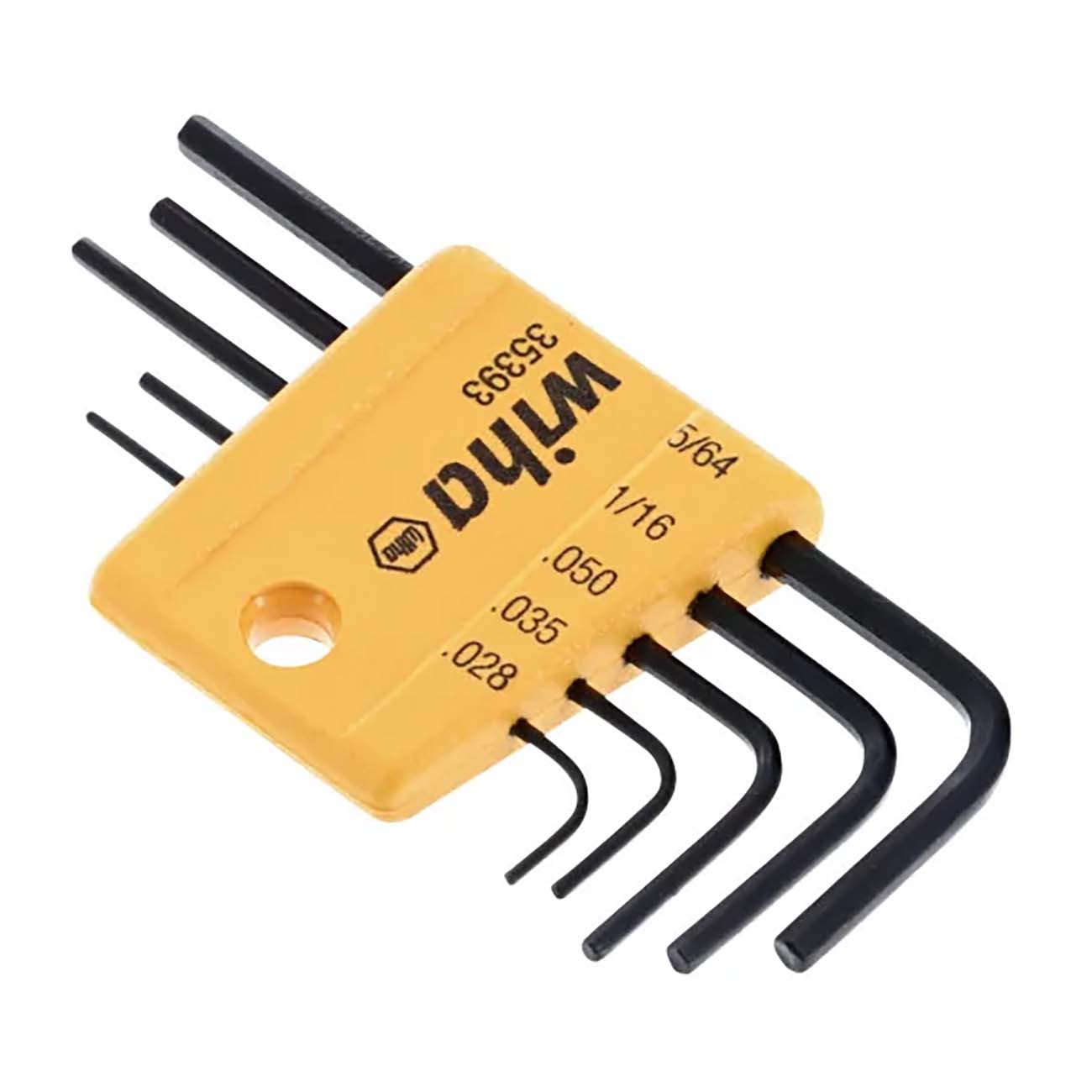 Wiha Mini SAE Short-Arm Hex L-Key Set (5 Piece Set) – The Wholesale House