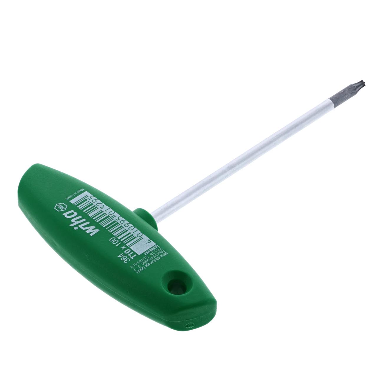 Wiha Classic Grip T-Handle: Torx T#10 x 100mm – The Wholesale House