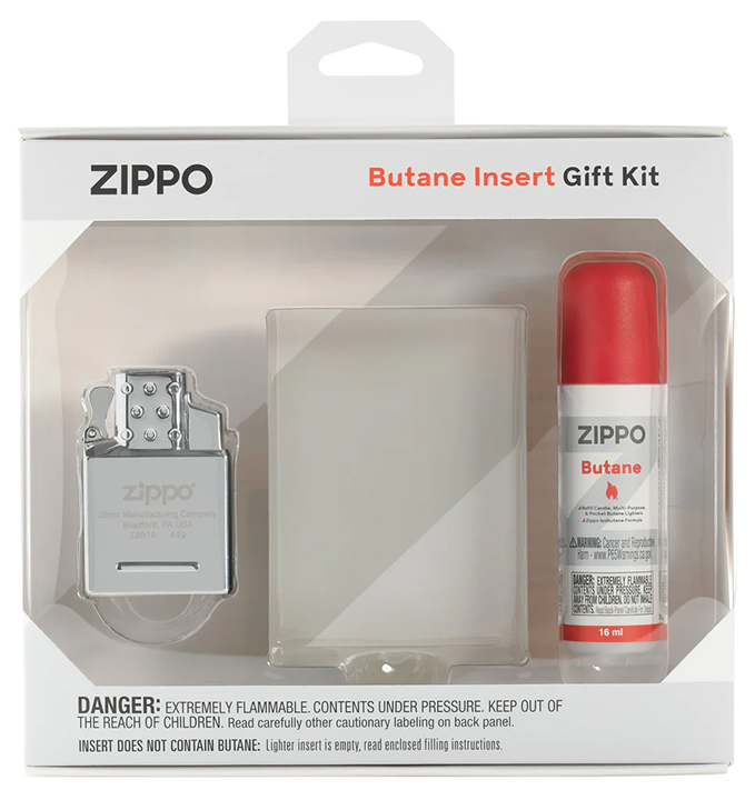 Zippo Butane Insert Gift Set, White – The Wholesale House