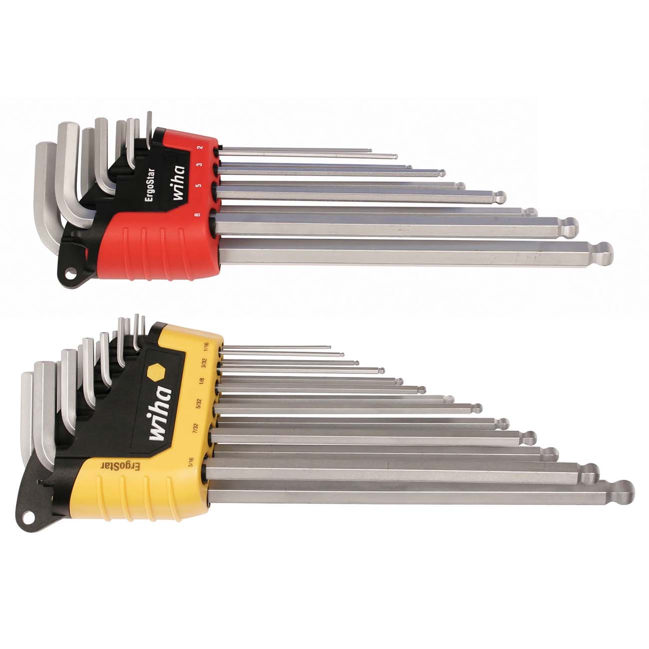 Wiha ErgoStar SAE/Metric Ball Hex L-Key Set (22 Piece Set) – The ...