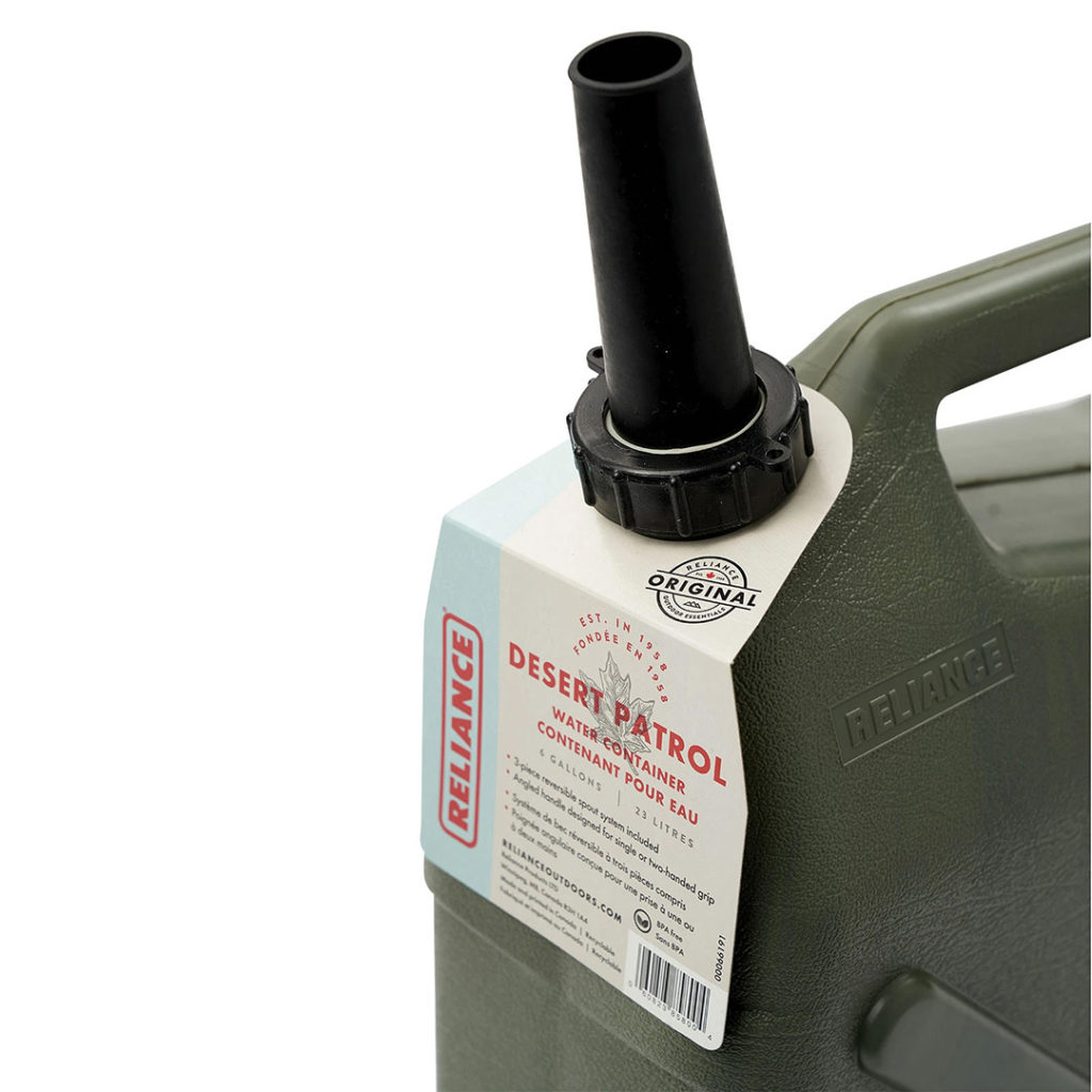 Reliance Desert Patrol 6 Gallon Rigid Water Container – The Wholesale House