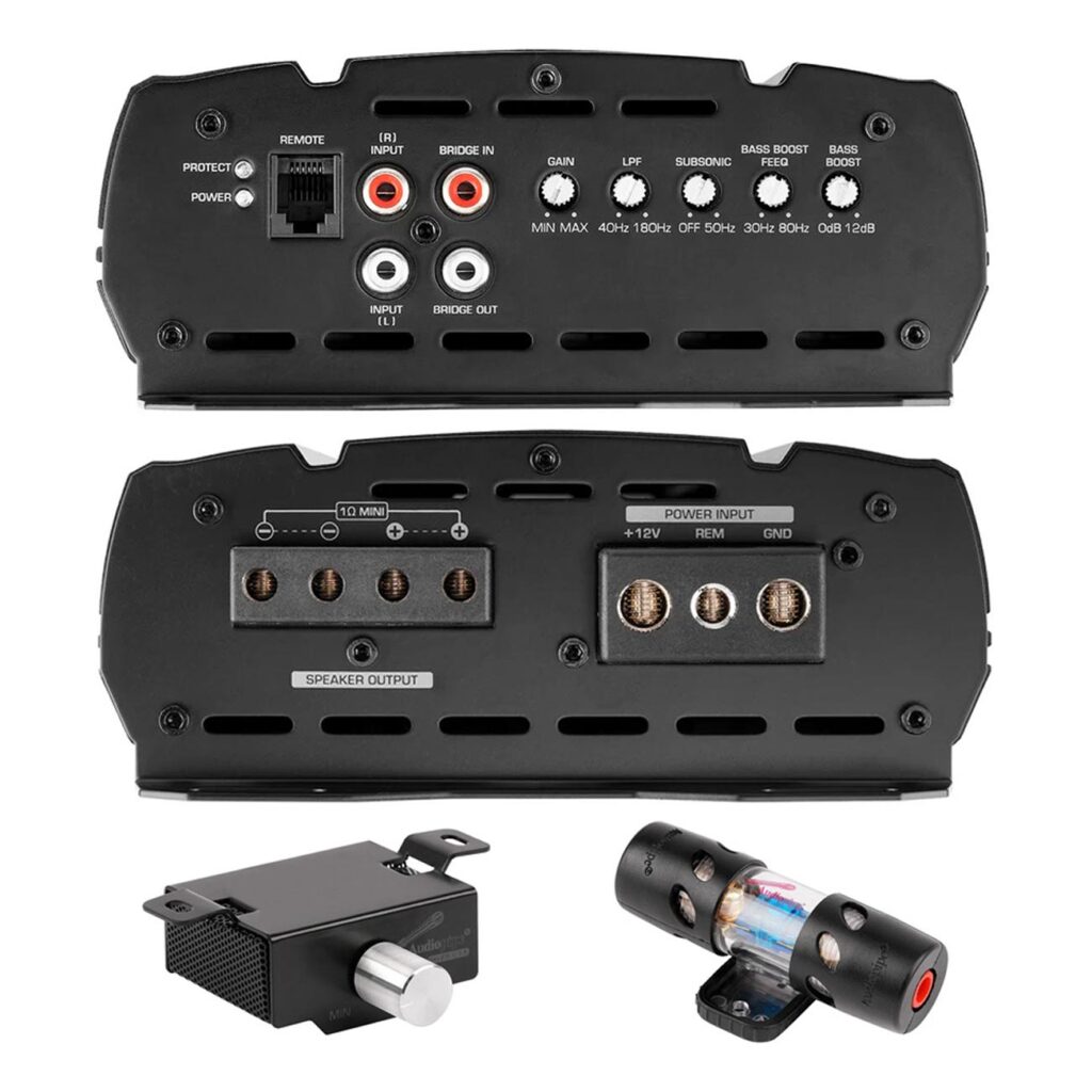 Audiopipe Mini Monoblock Amplifier, 1000W RMS – The Wholesale House