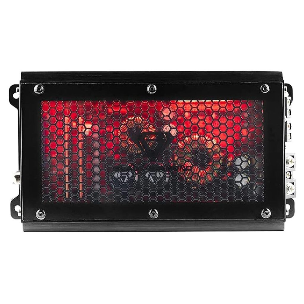 Black Diamond Monoblock Amplifier, 1800W Max with Acrylic Window with ...