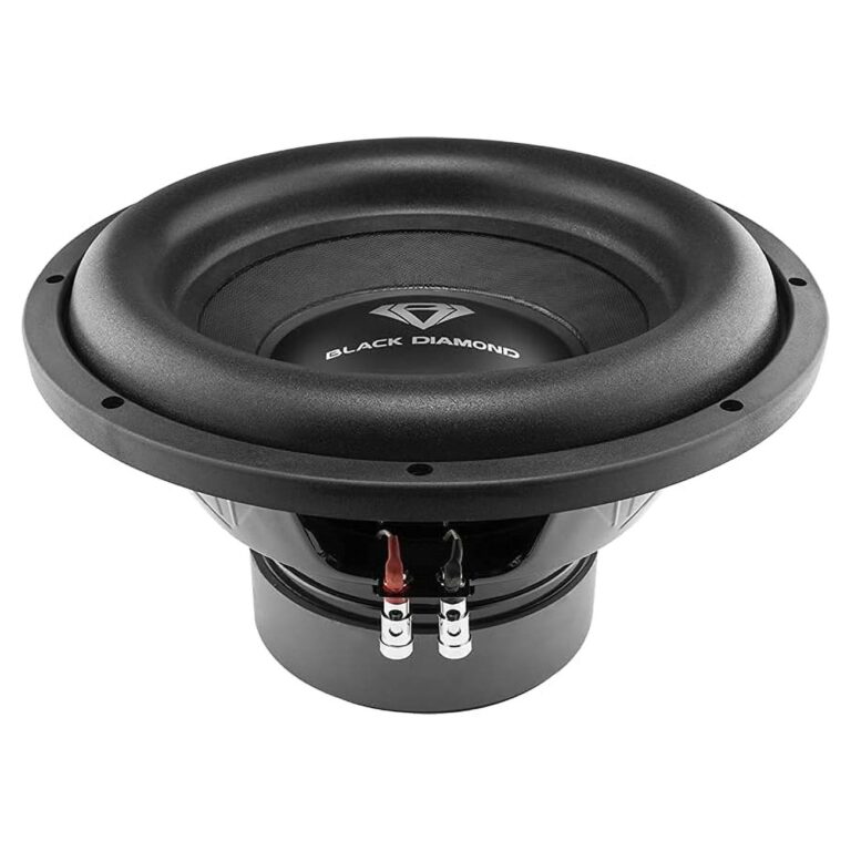Black Diamond 12″ Woofer, 600W RMS/1200W Max, Dual 2 Ohm Voice Coil ...