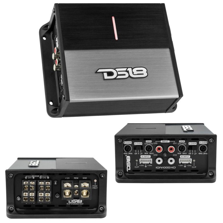 DS18 ION Compact 4 Channel Amplifier 600W RMS/3000W Max – The Wholesale ...