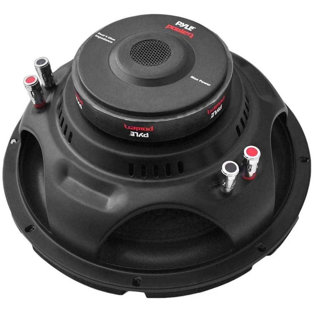 Pyle 10″ Woofer, 500W RMS/1000W Max, Dual 4 Ohm Voice Coils – The ...