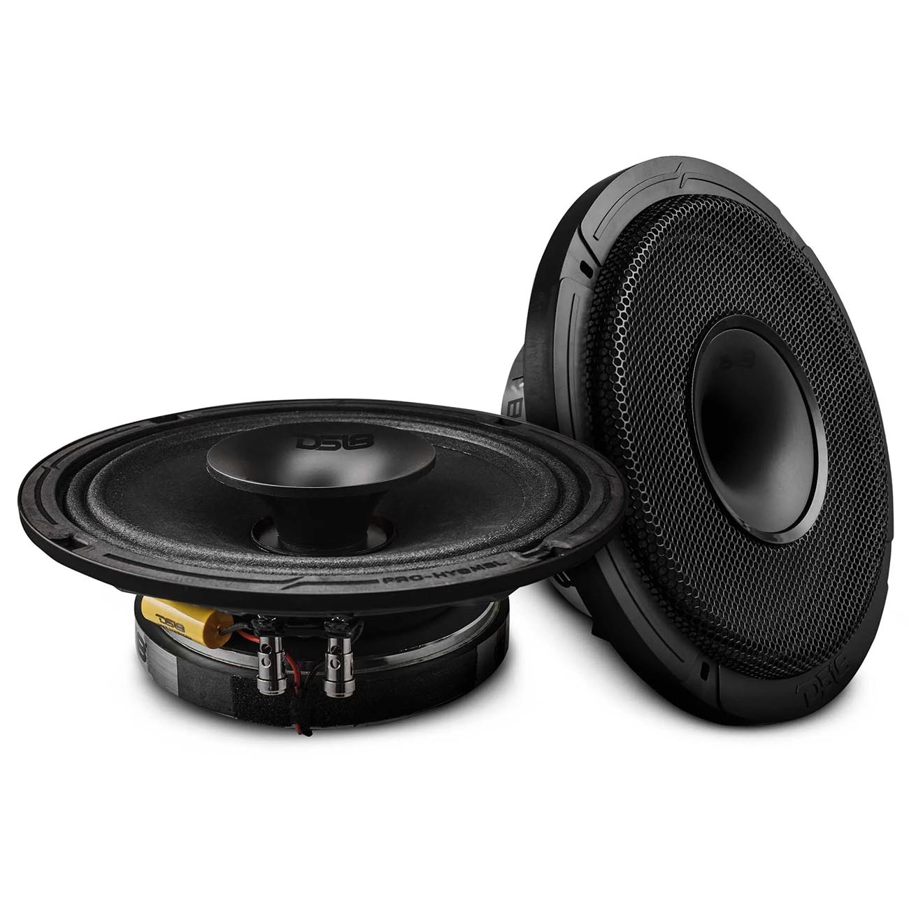 DS18 8″ Shallow Hybrid Midrange Loudspeaker, 200W RMS/400W MAX, 8 Ohm ...