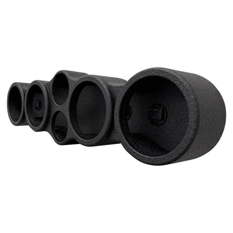 QPower “QBOMB” Sealed Empty Speaker Pod for (4) 6.5″ Speakers & (2) 3 ...