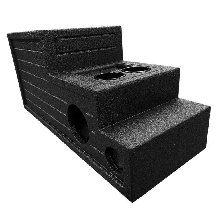 QPower “QBOMB” Single 12″ Universal Center Console Vented Empty Woofer ...