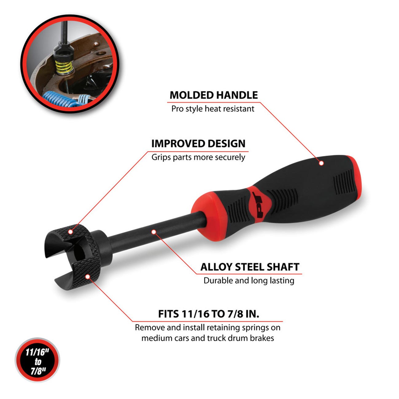 Performance Tool Brake Spring Compressor Tool – The Wholesale House